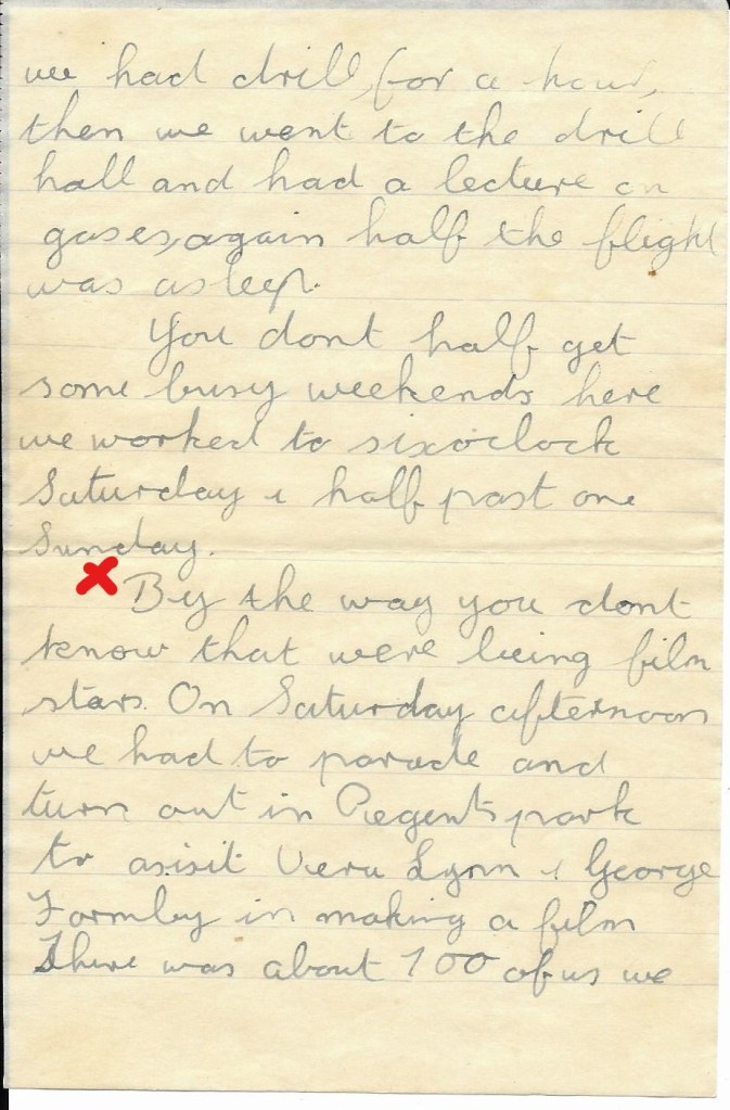 Letter from Jack “We’ll Meet Again”