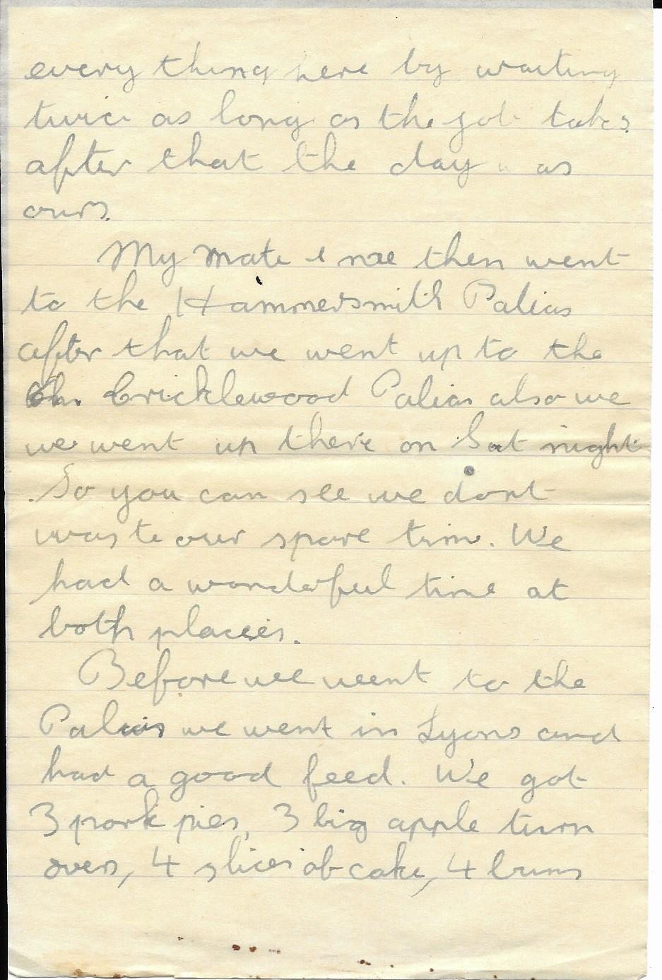 Letter from Jack “We’ll Meet Again”