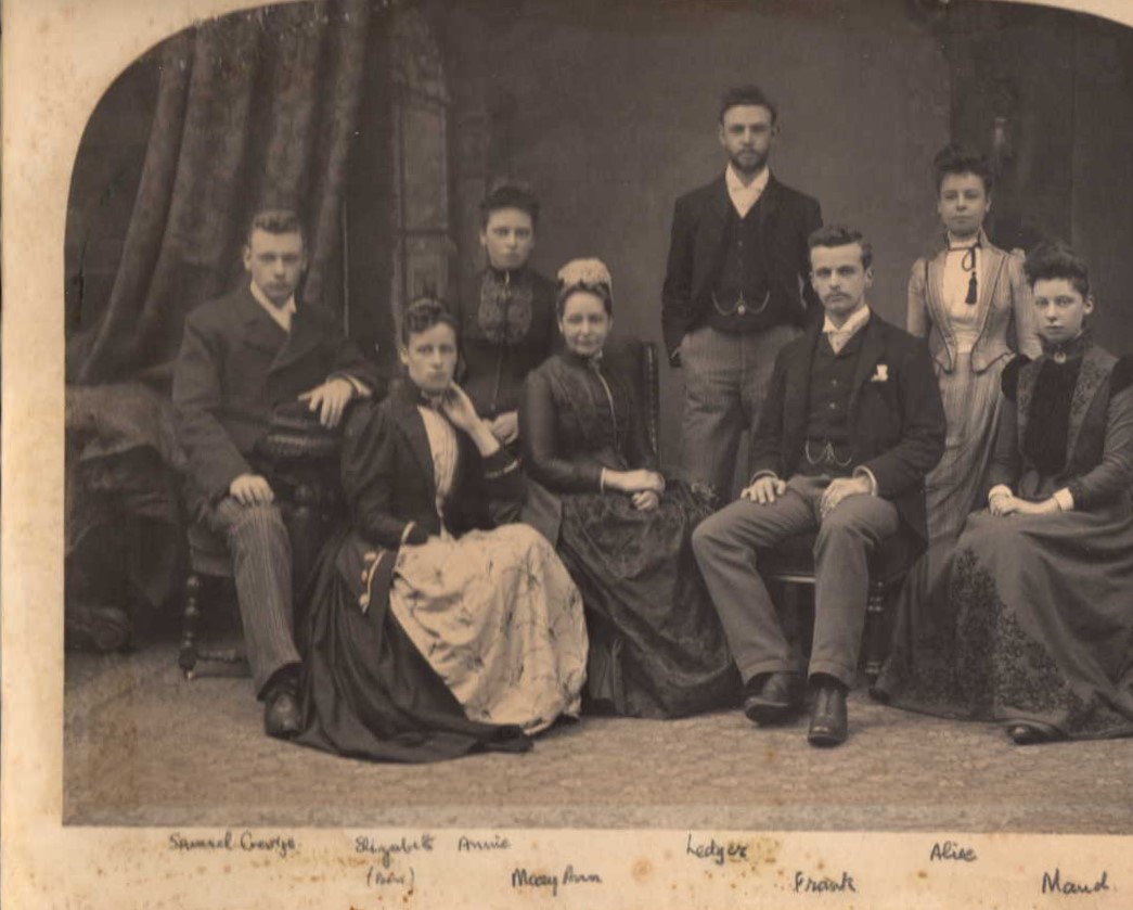 Mary Ann Ledger Samuel Edmund Cozens
